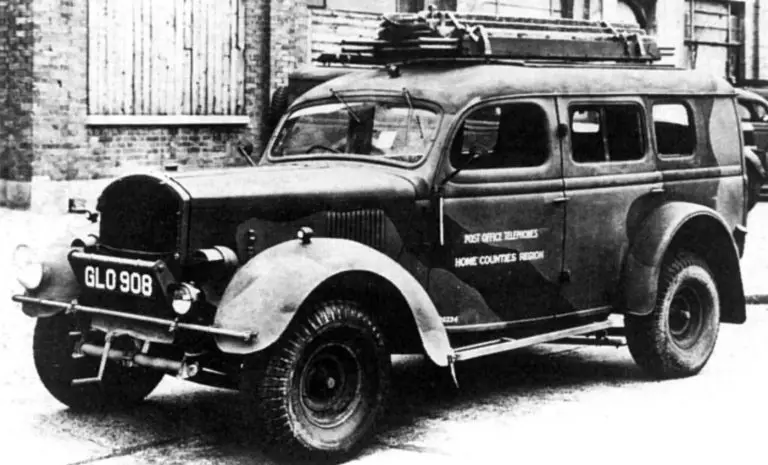 Crossley, Foden, Standard og aðrir: Óþekkt British Military Bílar Second World War