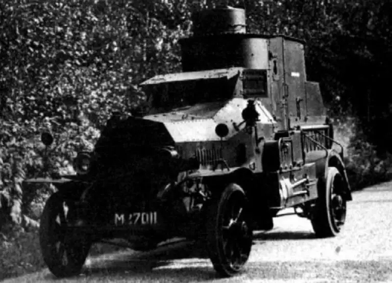 Perdagangan lapis baja Jerman dalam Perang Dunia Pertama. Bagian 8. Radpanzer Ehrhardt-Siderius. 1920. Petualangan Teutonz di negara tulip