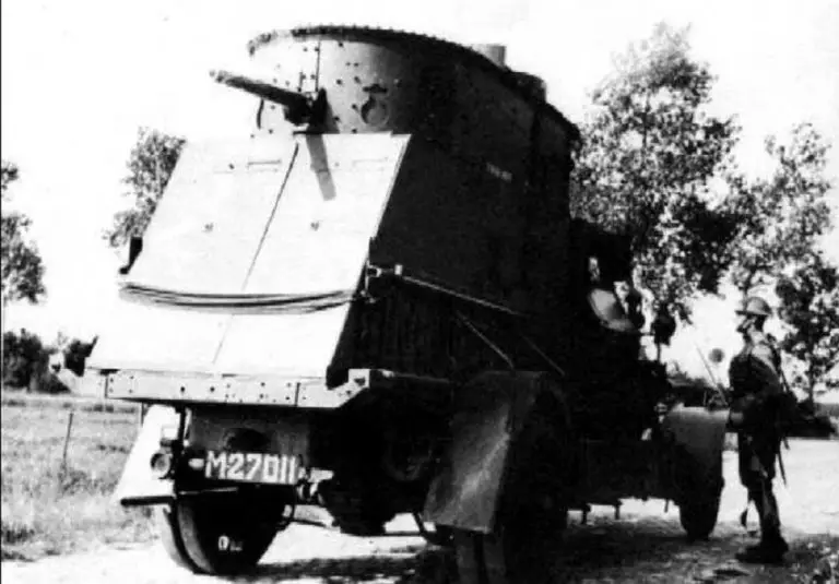 Tyska pansarhandeln i första världskriget. Del 8. Radpanzer Ehrhardt-siderius. 1920. Teutonz äventyr i Tulips land
