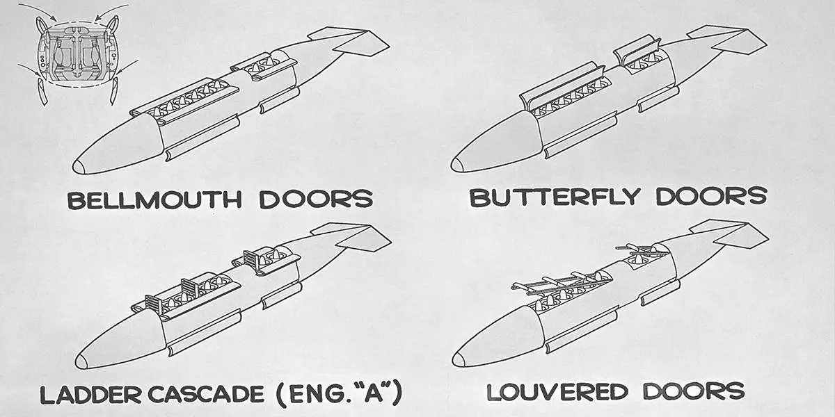 Bloc avec des moteurs de décollage pour l'installation sur différents types de combattants