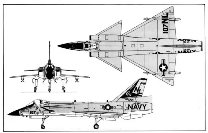 ນະໂຍບາຍດ້ານຕົ້ນສະບັບ Convair Model 200 ນະໂຍບາຍດ້ານ Convair Model 200