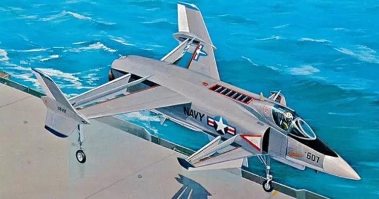 مقاتلة من ذوي الخبرة UVVP ROCKWELL XFV-12 (الولايات المتحدة الأمريكية 1977 - 1981)