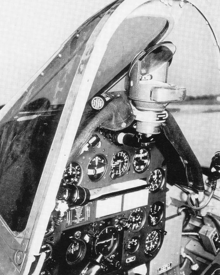 Curtains SC-1 Seahawk pilot pilot kabina