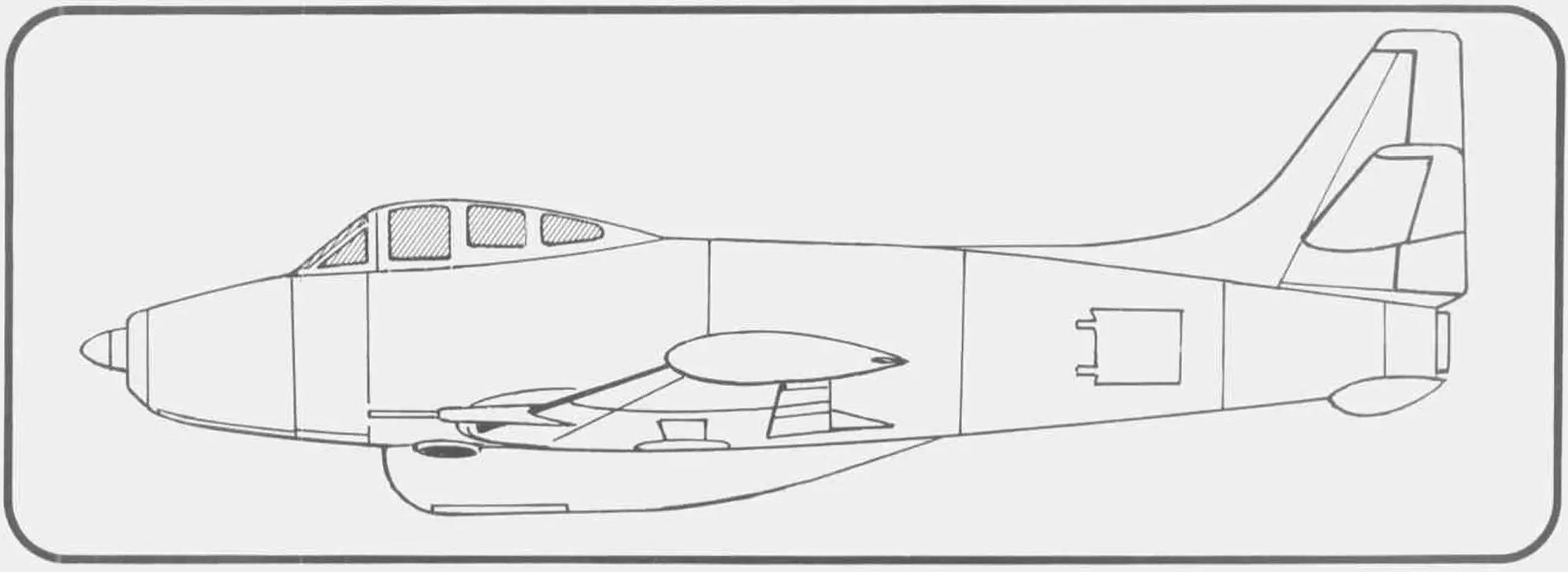 Um dos primeiros projetos da aeronave de ataque BR 961