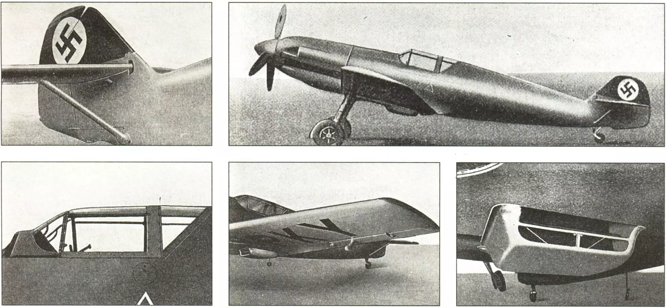 Dangosir rhannau'r awyrennau recordiau BF 109V-13 mewn lluniau parod iawn. Rhowch sylw i lyncedd y caban awyren (ar y chwith isod). Yn anffodus, dim ond lluniau wedi'u prosesu'n ddigywilydd sy'n cael eu cadw, lle nad yw rhannau'r peiriant yn cael eu harddangos. Casgliad Llun F. K. V. KASHMAN (F.C.W.KäSMAN) NODYN: Dim ond lluniau wedi'u prosesu'n ddigywilydd sy'n cael eu cadw, ar ba rannau nad ydynt yn cael eu harddangos.