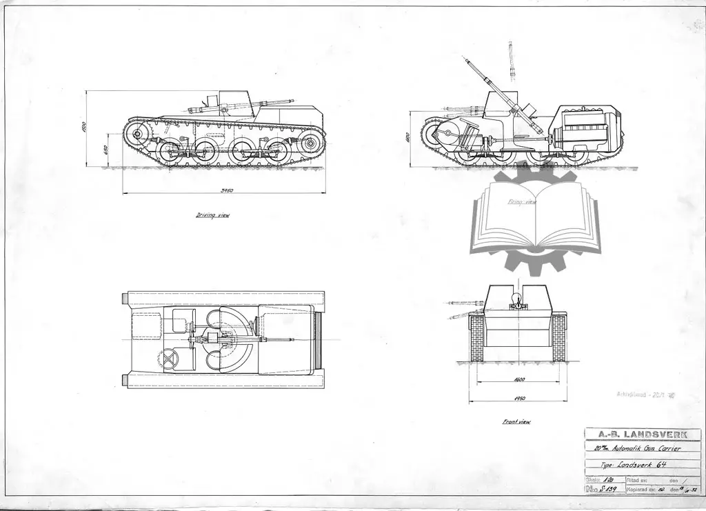 L-64, aynı, ancak 20 mm'lik bir otomatik topla