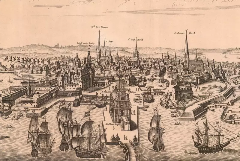 Copenhagen Harbour, XVI Century.