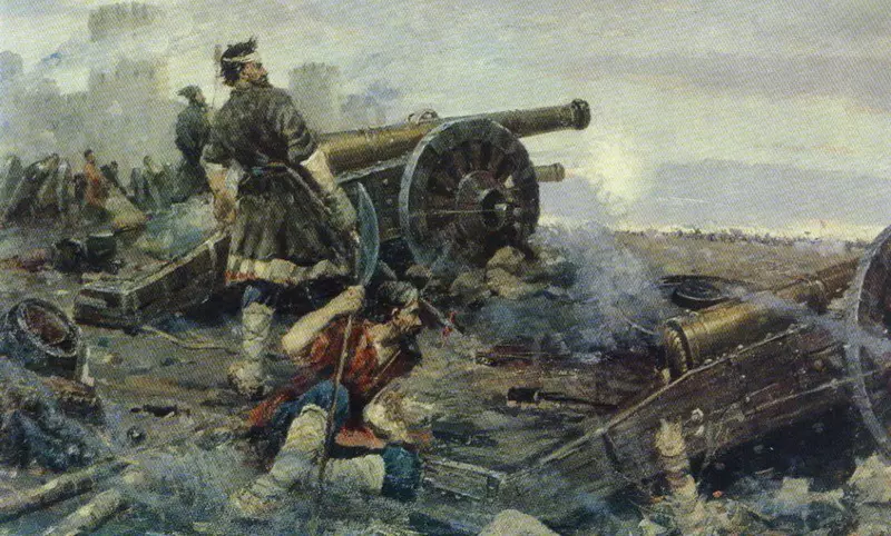俄罗斯普什卡里在vendom下。 Livonian战争，10月1578日