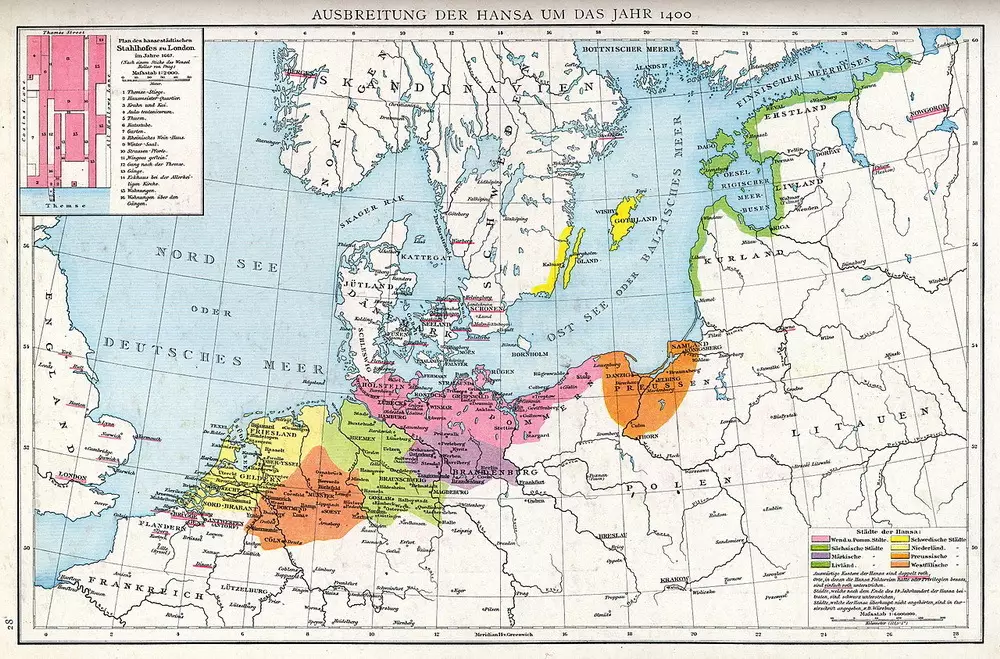 Hanseatic League Baltic.