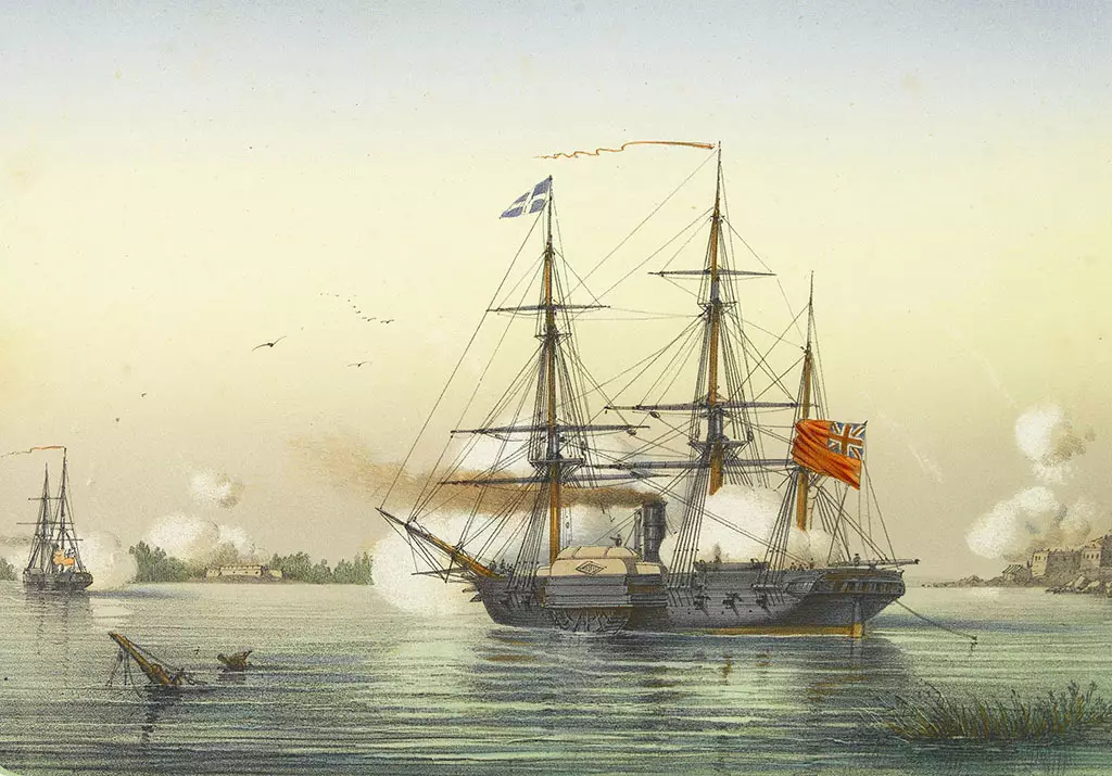 The steamer fleefregates of the East India Company took an active part in the Crimean War of 1853-1856. nmrn.org.uk