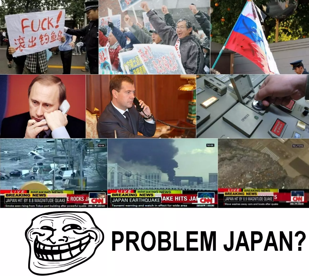 Apocalypse naheng ea Japane - Phefutso ea Russia?