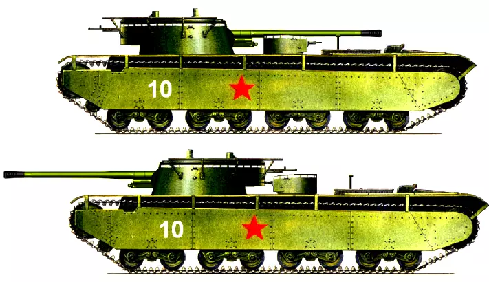 (I-Sturm Tank t-35m Arr. 36 g kanye ne-DC enkulu eCaliber e-tower feed niche - ukuqiniswa kanzima kwezikhali, okuthi, ngendlela, efunwa emathangini ethu amasha andayo ngasekupheleni kwama-30s)