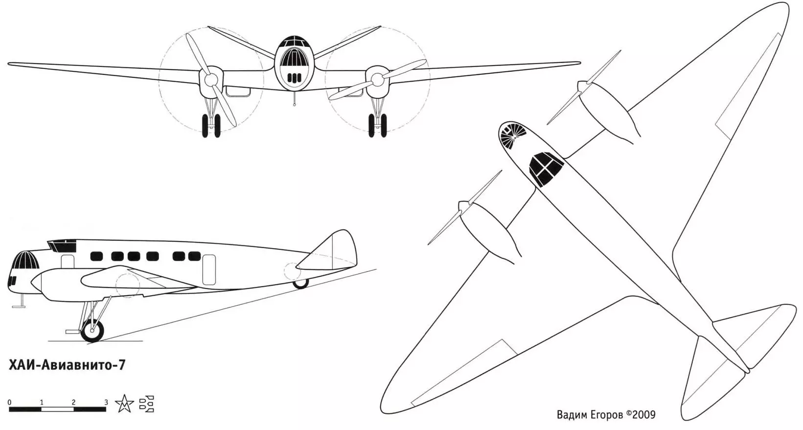 Dili mahanduraw sa mga stencil. Mga Proyekto sa Avia. ang USSR