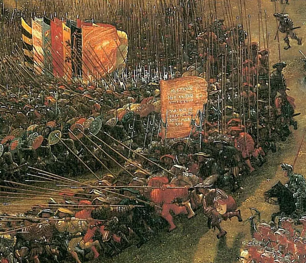 Verden af ​​Victory Richard III med Bosworth. Tysk krig