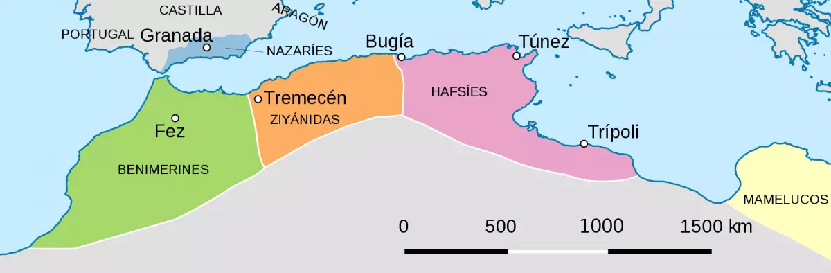 Nord-Afrika på slutten av XV-tallet