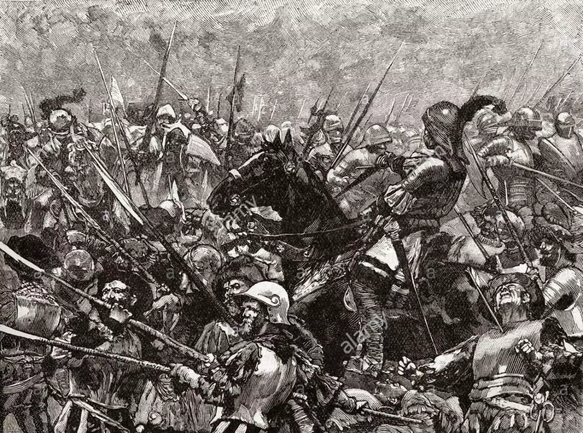 Svet Victory Richard III z Bosworth. Mad War.